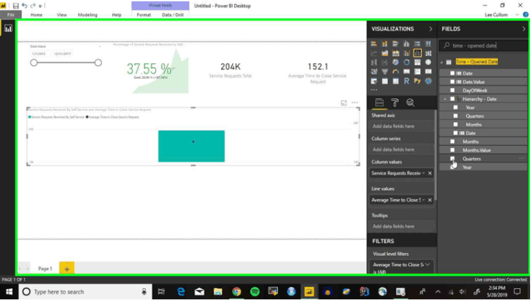 How to Build a Basic ServiceNow Request Management Dashboard in PowerBI ...